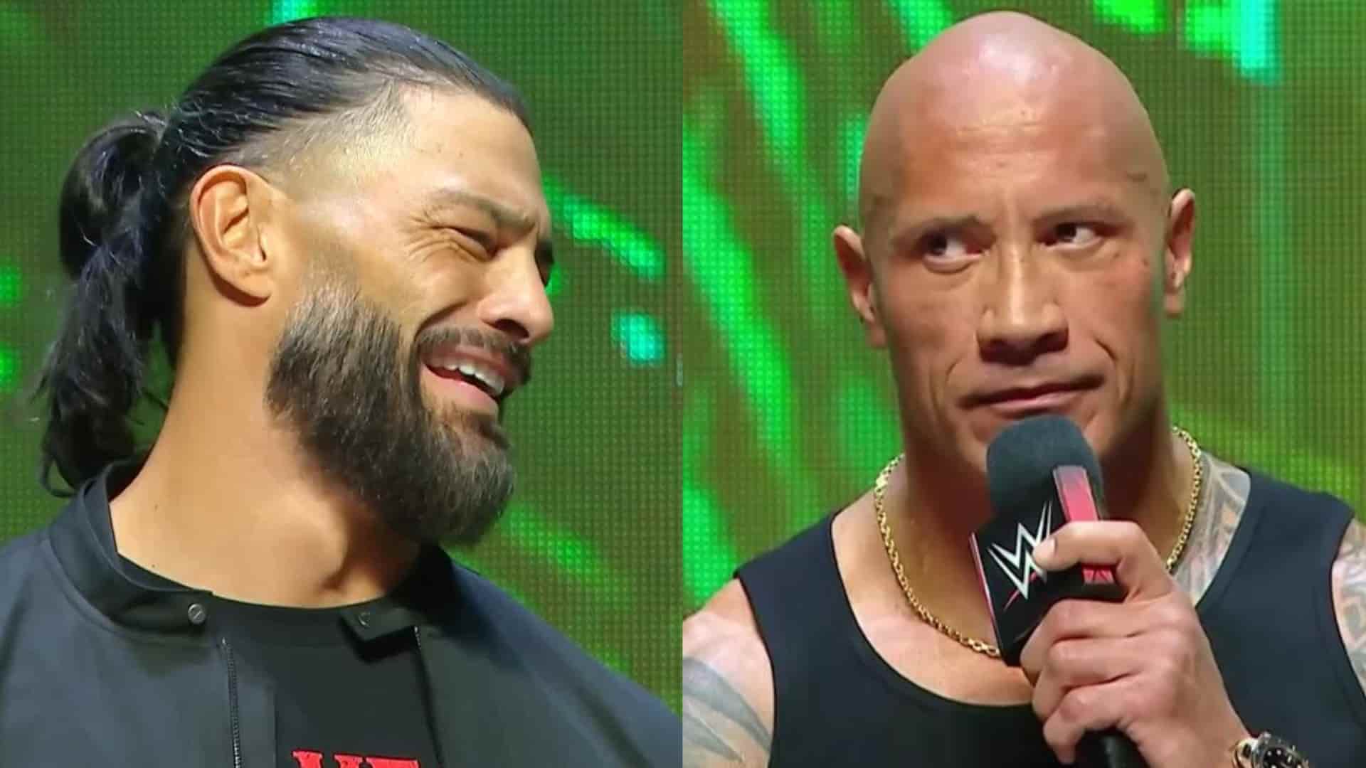  The Rock Y Roman Reigns Se Unir n Para Un Combate Masivo Antes De