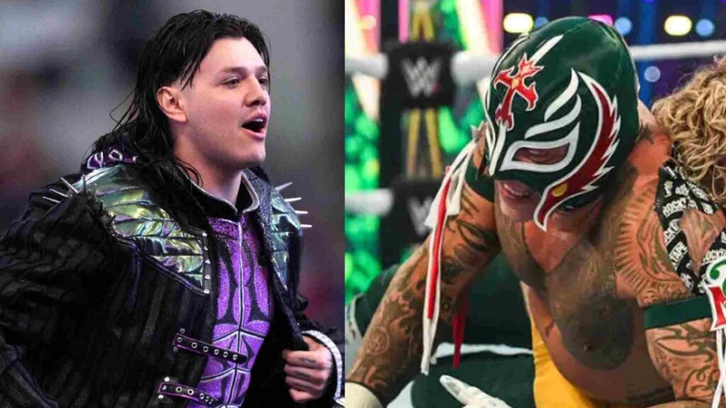 Rey Mysterio reacciona ante la traición de Dominik Mysterio a Rhea Ripley en WWE SummerSlam 2024