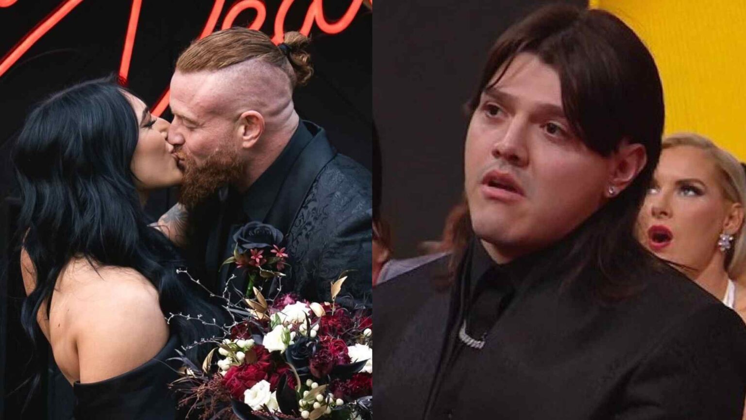 Dominik Mysterio reacciona al matrimonio de Rhea Ripley con Buddy Matthews